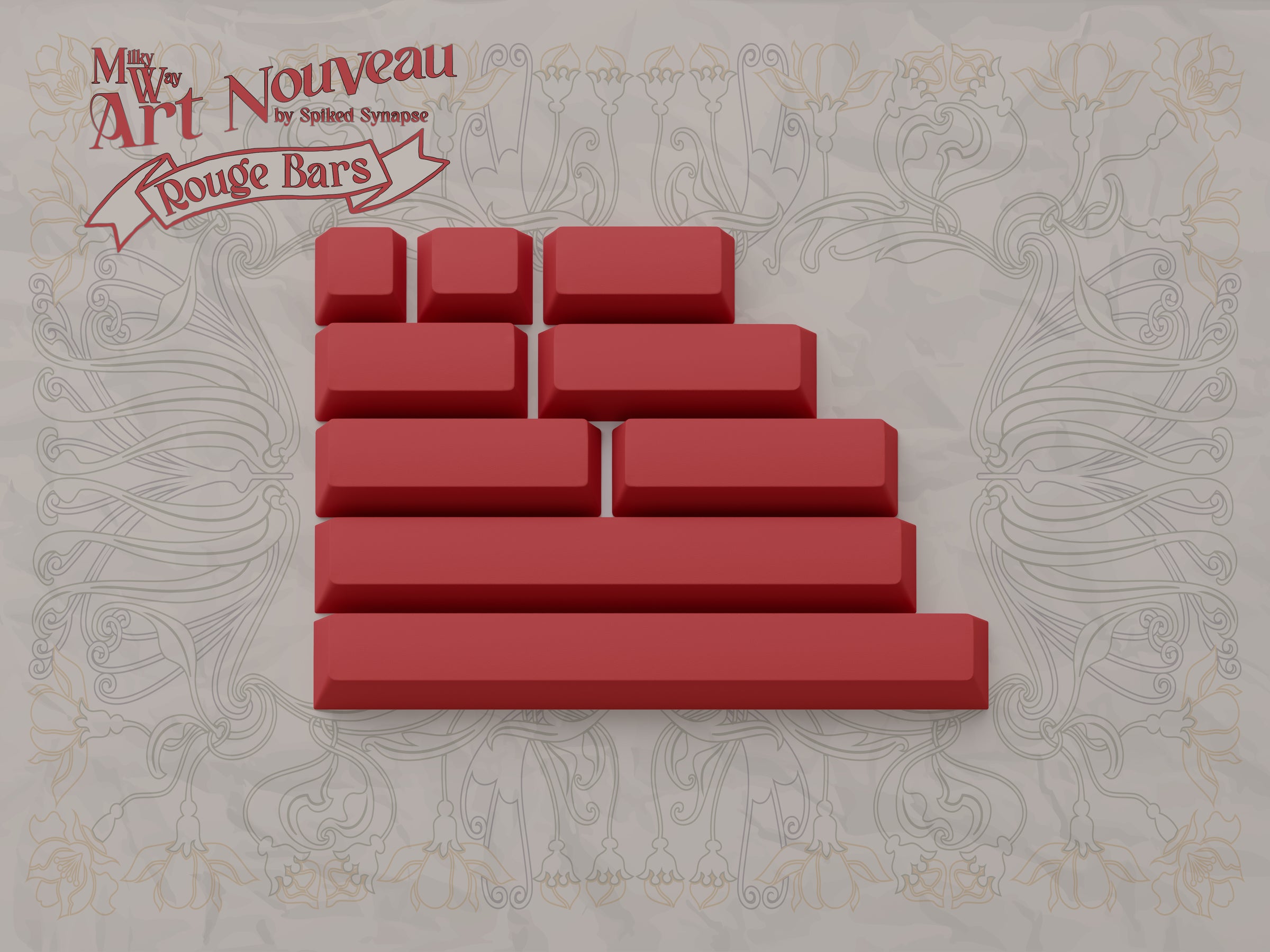 [IN STOCK]Keycaps-MW Art Nouveau